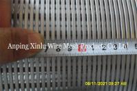 China SS316L Wedge Wire Strainer Pipe 6 Inch 152.40mm ID Continuous Slot Screen Tube for sale