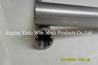 China 25mm Pure Round Johnson Stainless Steel Screen Tube 0.03mm-15mm Slot for Foundry Process for sale