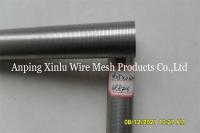 China 25mm Pure Round Johnson Stainless Steel Screen Tube 0.03mm-15mm Slot for Foundry Process for sale