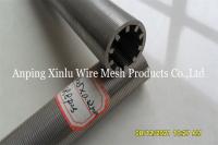 China 25mm Pure Round Johnson Stainless Steel Screen Tube 0.03mm-15mm Slot for Foundry Process for sale