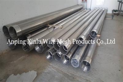 China OD300mm Stainless Steel 304 Johnson Water Well Filter Screen Tube 0.1-15mm Slot for sale