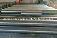 China 12 inch 1mm Slot V Wire Wrap Johnson Sand Screen Pipe 3m Length for Groundwater Well for sale