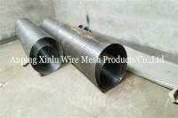 China 14 Inch V Wire Wrap Water Well Sand Screen Tube for Heat Pump 0.75mm Slot for sale