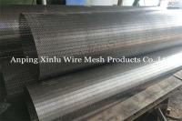 China 426mm Spiral Slot Water Well Screen Pipe 304 Stainless Steel Ground Water Filter for sale