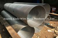 China 426mm Spiral Slot Water Well Screen Pipe 304 Stainless Steel Ground Water Filter for sale