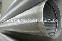 China Continuous Slot V Wire Wrap Water Well Screens 3-1/2 to 14 Inch Stainless Steel for sale
