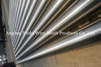China 8 inch Johnson V Wire Continuous Slot Water Filter Pipe Oil Well Screen Tube 0.04mm Slot 304 Stainless Steel for sale