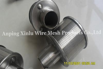 China Stainless Steel Screen Filter Nozzle DN53 Slot 0.25mm for Water Treatment for sale