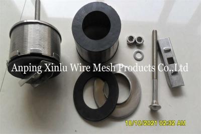 China Dual Flow Wedge Wire Screen Nozzle DN 82mm Johnson Water Filter Strainer Nozzle for sale
