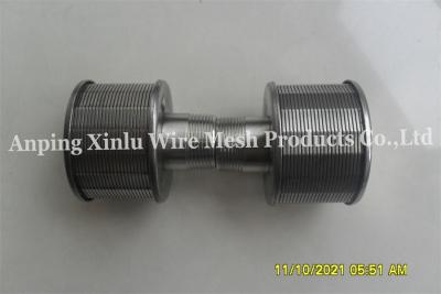 China SS304 Wedge Wire Screen Nozzle DN 1.5 x L 2 inch for Water Filtration for sale