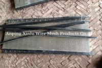 China 304 Stainless Steel Wedge Wire Screen Panel 0.3mm Slot Industrial Filter Support Grating for sale