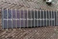 China 304 Stainless Steel Wedge Wire Screen Panel 0.3mm Slot Industrial Filter Support Grating for sale