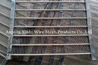 China 304 Stainless Steel Wedge Wire Screen Panel 0.3mm Slot Industrial Filter Support Grating for sale