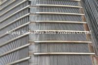 China SS Aisi 304 1mm Slot Flat Wedge Wire Screen Panel Johnson Grating Filter Plate for Solid Liquid Separation for sale