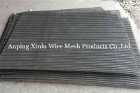 China Stainless Steel Slotted Vee Wedge Wire Screen Panel 20 Micron Slot Electric Resistance Welding for sale
