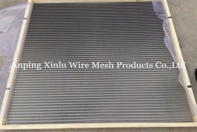 China Stainless Steel Slotted Vee Wedge Wire Screen Panel Electric Resistance Welding for sale