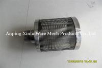 China Stainless Steel Johnson Wedge Wire Resin Trap Strainer Pipe 0.05mm Slot Water Treatment for sale