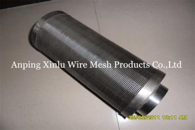 China 73mm Duplex Stainless Steel Water Header Laterals Distributor Tube Large Flow 0.3mm Slot for sale