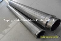 China 73mm Duplex Stainless Steel Water Header Laterals Distributor Tube Large Flow 0.3mm Slot for sale
