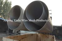 China 450mm Johnson Wedge Wire Screen Pipe Smooth Surface Edge Type 304 Stainless Steel for sale