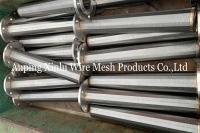 China Stainless Steel Johnson Wedge Wire Resin Trap Strainer Pipe 0.05mm Slot Water Treatment for sale