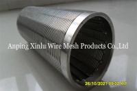 China 3 Inch V Wire Wrap Johnson Water Well Screen Pipe 304 Stainless Steel 0.1mm Slot for sale
