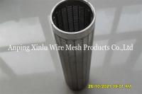 China 3 Inch V Wire Wrap Johnson Water Well Screen Pipe 304 Stainless Steel 0.1mm Slot for sale