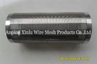 China 3 Inch V Wire Wrap Johnson Water Well Screen Pipe 304 Stainless Steel 0.1mm Slot for sale