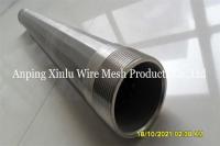 China Dia 50mm Welded Profile Wire Continuous Slot Screen Tubes with Wedge Support for Water Well for sale
