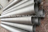 China 6m SS304 Vee Wire Screen Pipe for Infiltration Gallery Intake Well 0.1-100mm Slot for sale