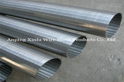 China 6-5/8 inch SS304 Johnson Wire Wrapped Screen Tube for Water Well Filtration for sale