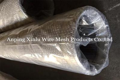 China 6-5/8 Inch Water Well Sand Control Johnson Wire Screen Tube 30 Slots Stainless Steel for sale