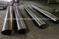 China Polished SS321 Johnson Well Screen Pipe 6-5/8in OD 0.75mm Slot for Groundwater for sale