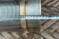 China Non Magnetic Stainless Steel Sand Control Screen Filter Pipe 10 Inch 10ft Length for sale