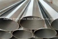 China AISI 304 Sand Control Screen Pipe 0.025mm Slot for Solid-Liquid Separation 4-12 Inch OD for sale