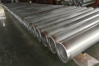 China Low Carbon Steel Galvanized Johnson Screen Pipe 6-16 inch Vee Wire Well Screen for sale