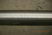 China Steel AISI 304 126mm OD Water Well Screen Pipe for Wastewater Treatment for sale