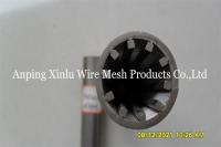 China Stainless Steel Wedge Wire Well Screen Pipe 36mm Diameter Continuous Slot 0.1mm for sale