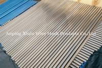 China Stainless Steel Wedge Wire Well Screen Pipe 36mm Diameter Continuous Slot 0.1mm for sale