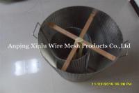 China Stainless Steel Reversed Wedge Wire Screen Pipe V Profile Wrapped 0.5mm Slot for sale
