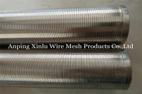 China DN200 Johnson Type Vee Wire Screen Pipe 35-100 Mesh Stainless Steel 304 for sale