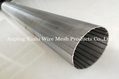 China 304 Stainless Steel Johnson Wire Wrap Screen 200mm Diameter 30 Slot Water Well Filter for sale