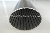 China 250mm 15 Mesh Stainless Steel Johnson Wire Wrap Strainer Pipe Screen with Flange for sale