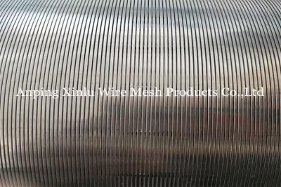 China 304 Stainless Steel Johnson Continuous Slot Screen 200mm Diameter 30 Slot for Deep Well Water Filtration for sale