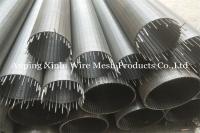 China 304 Stainless Steel Johnson Continuous Slot Screen 200mm Diameter 30 Slot for Deep Well Water Filtration for sale