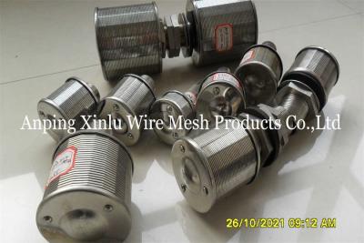 China AISI 316L Wedge Wire Sand Filter Nozzle 82mm OD for Water Treatment Plant for sale