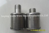 China 53mm M24 Johnson Wire Strainer Nozzle for Activated Carbon Filter 0.2-0.5mm Slot for sale