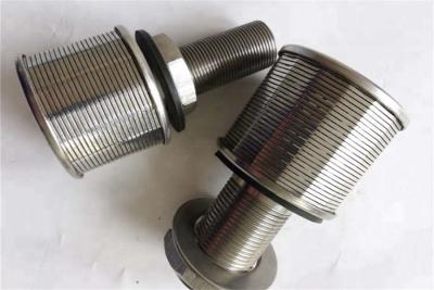 China Stainless Steel Johnson Screen Nozzle 53mm M24 for Water Filter 1Ton Flow Rate for sale