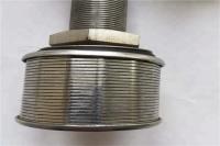 China Stainless Steel Johnson Screen Nozzle 53mm M24 for Water Filter 1Ton Flow Rate for sale