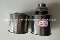 China Double Head Johnson Screen Nozzle 53mm M24 Stainless Steel Filter Nozzle for Water Treatment for sale